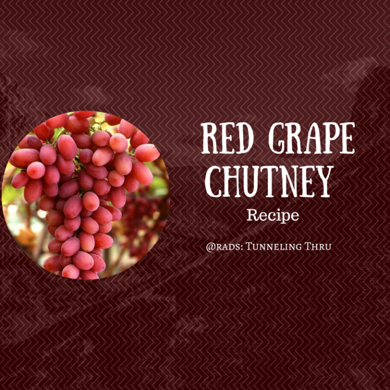 Red Grape Chutney {Recipe}