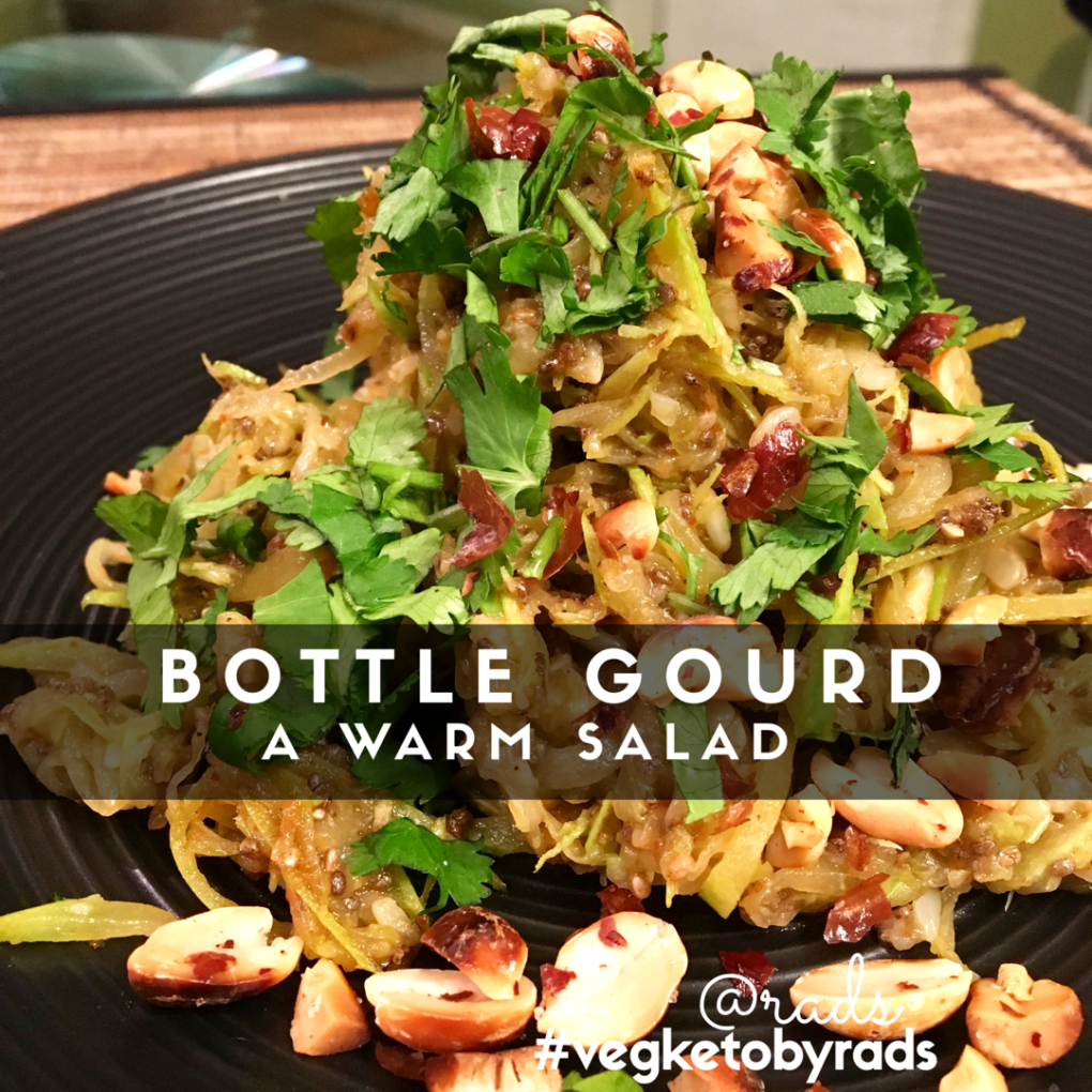 Recipe: Bottle Gourd, And Indian Style Salad.
